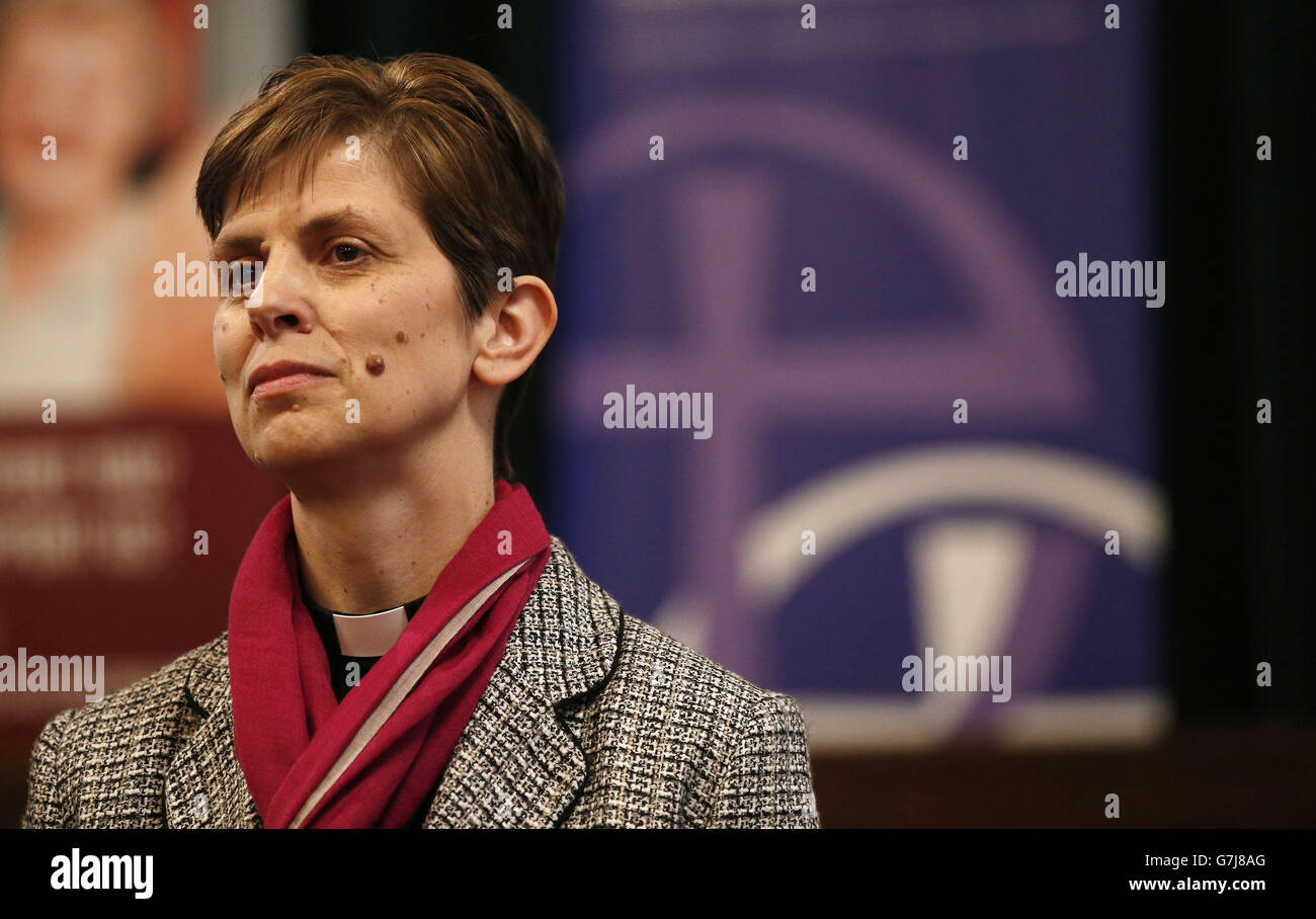 First female Bishop Stock Photo - Alamy