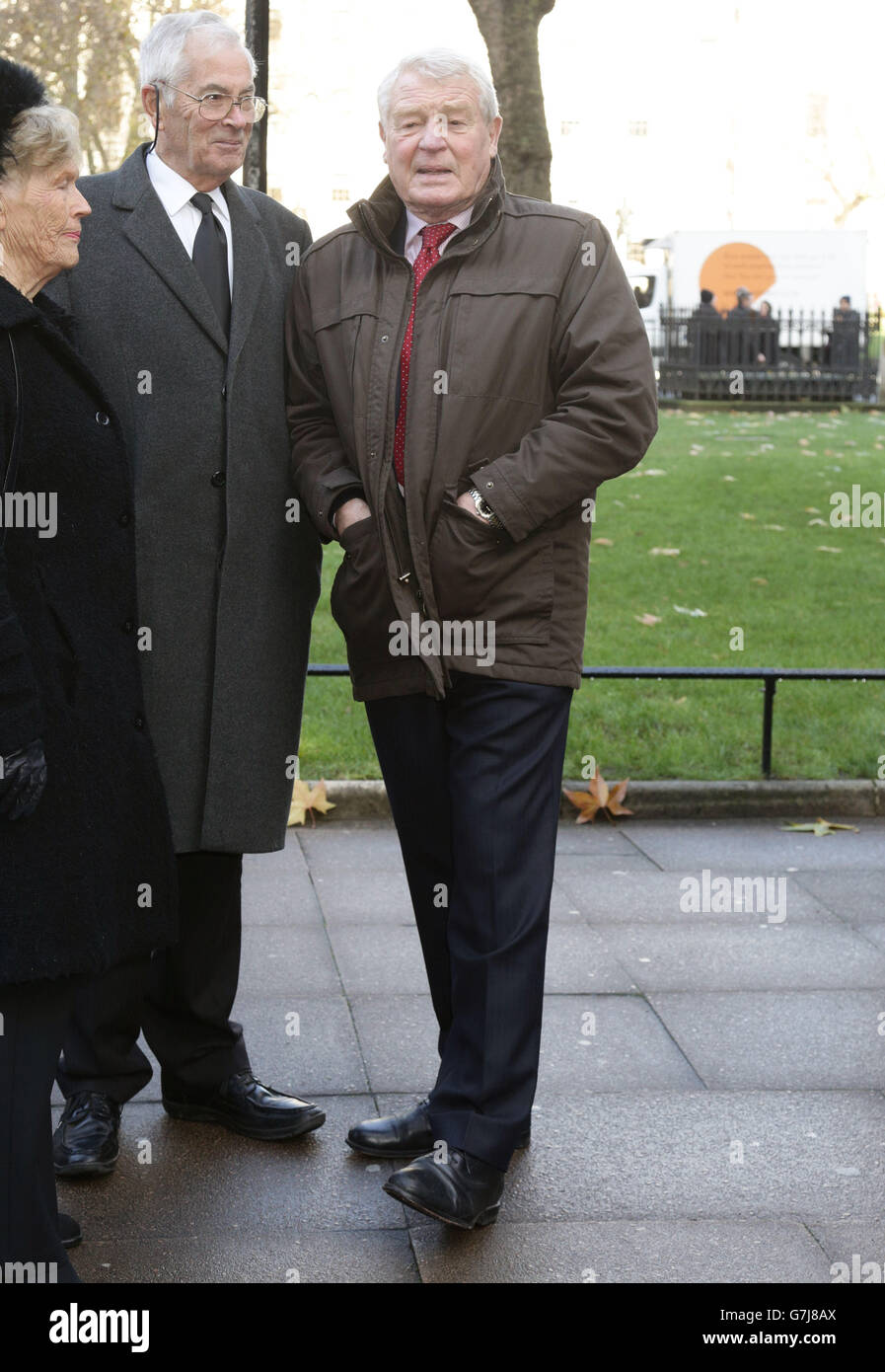 Jeremy Thorpe funeral Stock Photo - Alamy