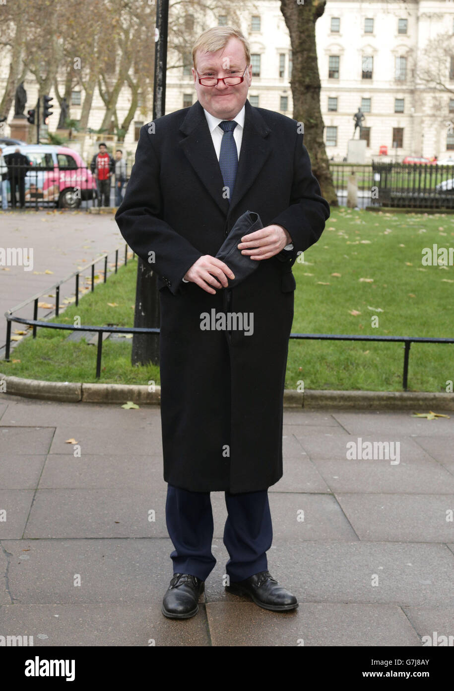 Charles Kennedy attending the funeral of Jeremy Thorpe, former leader ...
