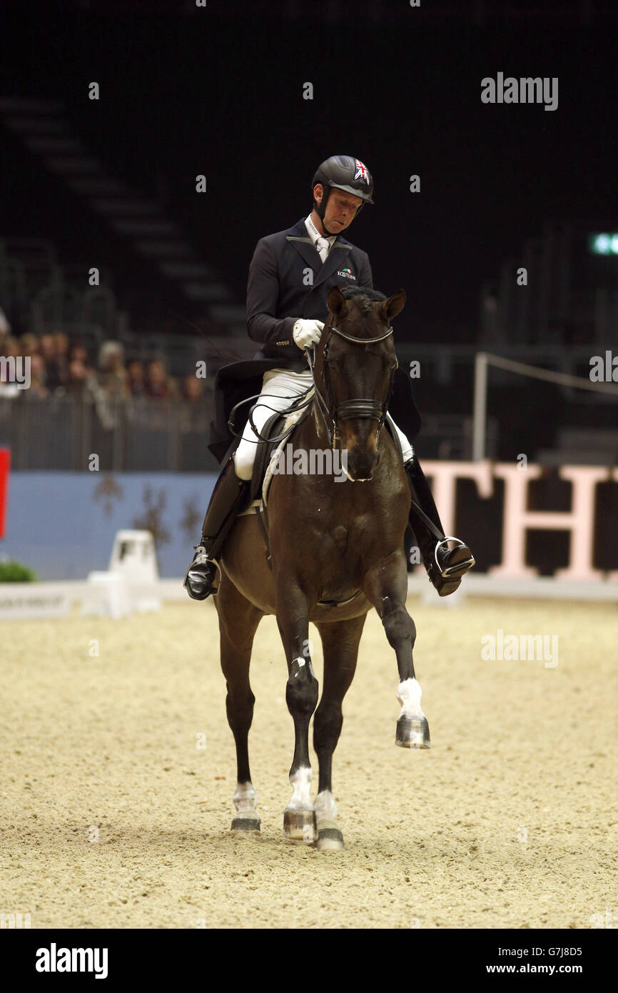 Great Britain's Daniel Watson riding Fideramber in the Reem Acra FEI ...
