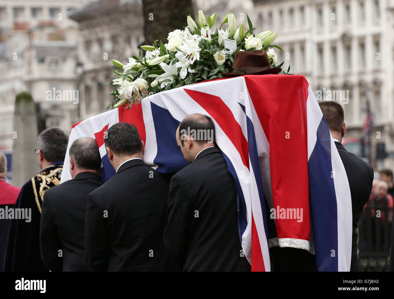 News funeral thorpe hi-res stock photography and images - Alamy