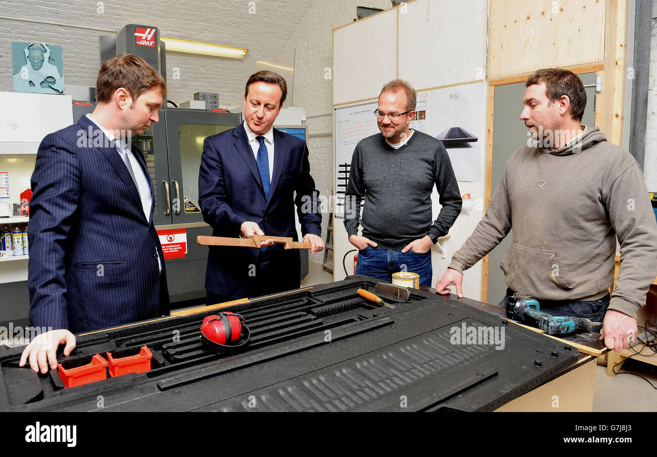 Founder chief roli visit roli manufacturing plant in haggerston hi-res ...