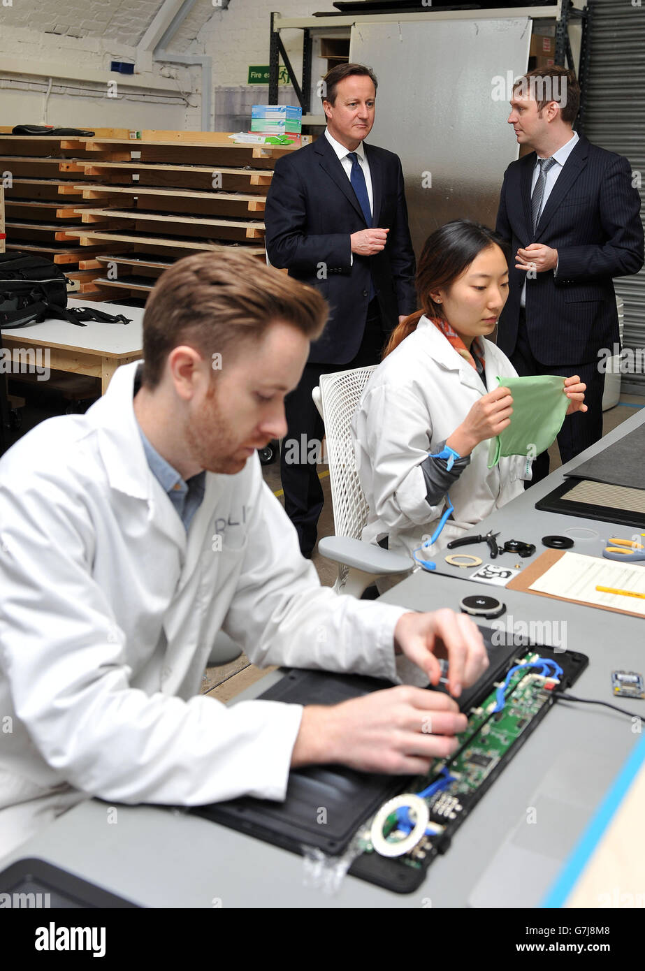 Founder chief roli visit roli manufacturing plant in haggerston hi-res ...