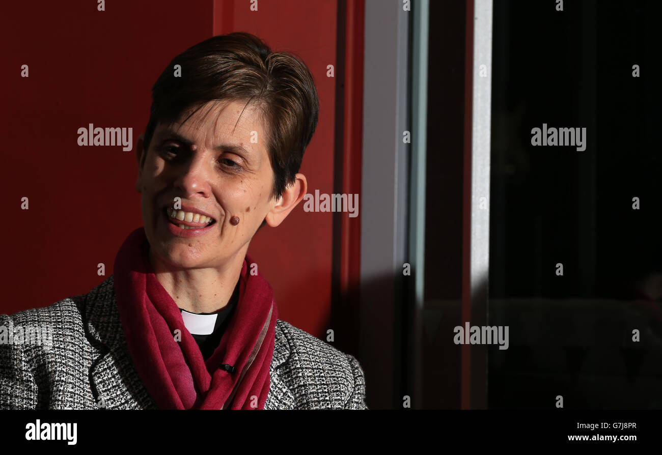 First female Bishop Stock Photo - Alamy