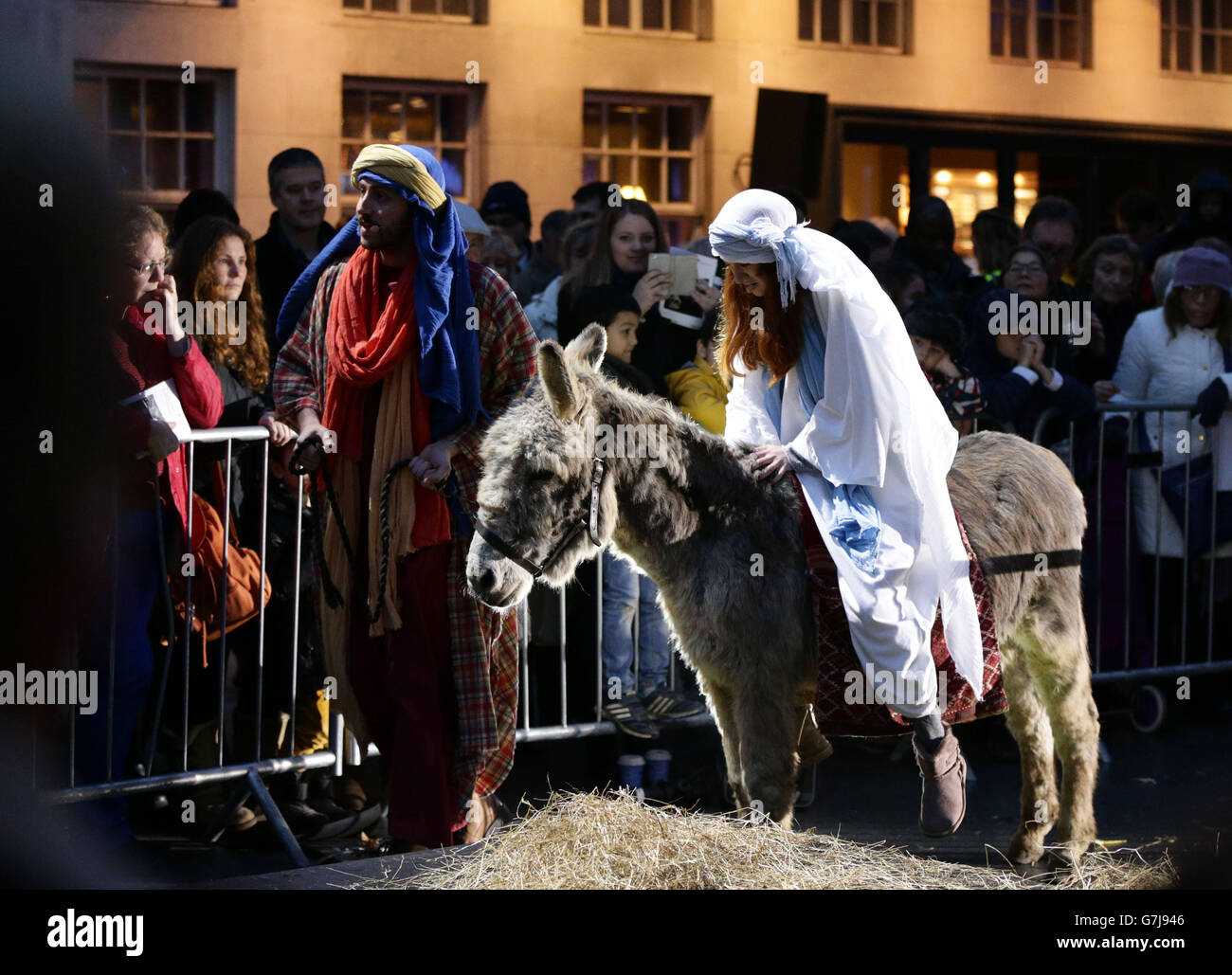 Wintershall Nativity BBC Stock Photo - Alamy