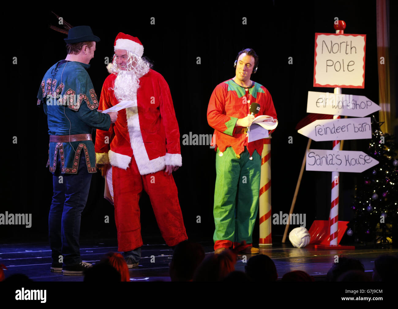 Absolute Radio Breakfast Show Pantomime - London Stock Photo - Alamy