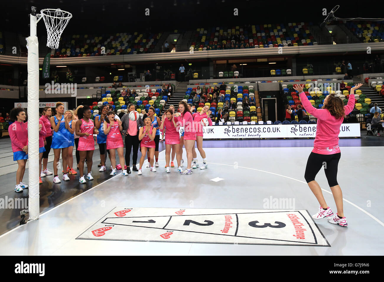 Netball - International Netball Series - England v Malawi - Copper Box ...