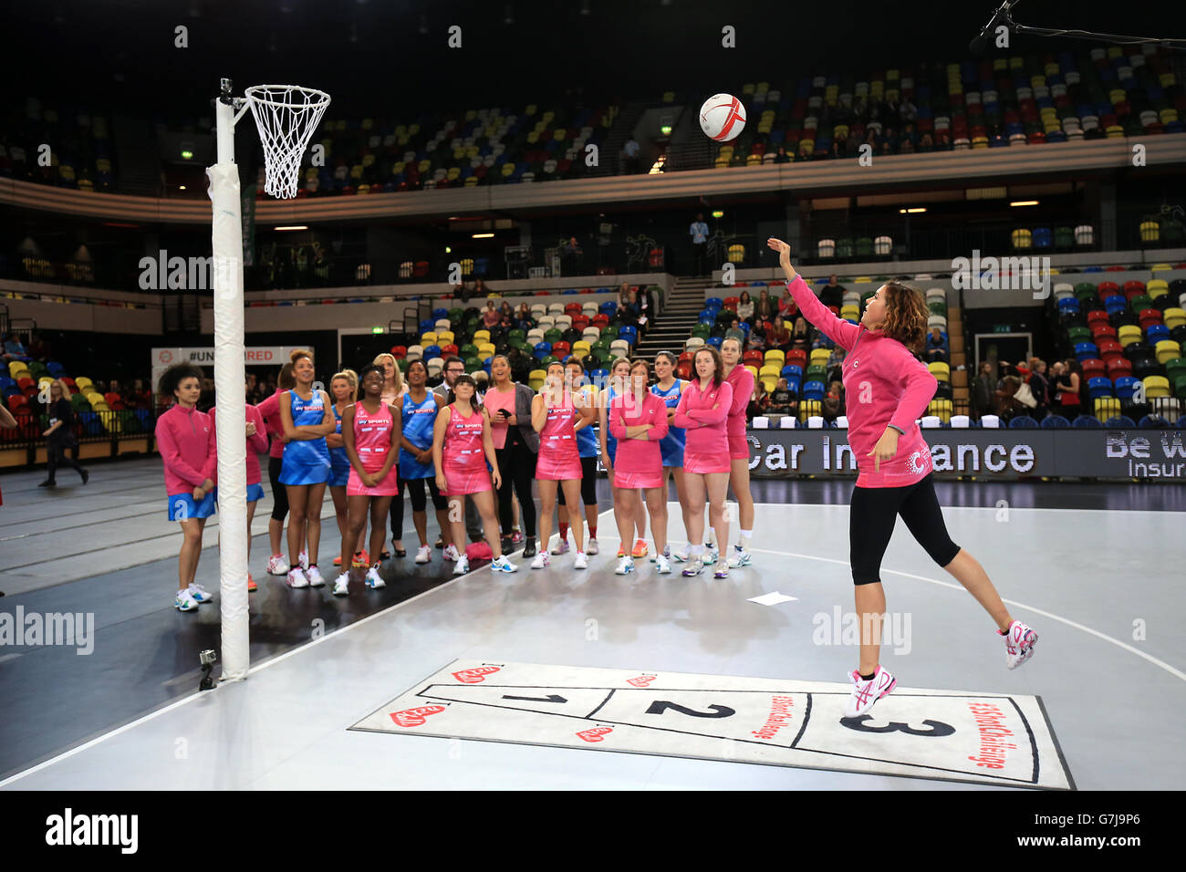 Netball - International Netball Series - England v Malawi - Copper Box ...