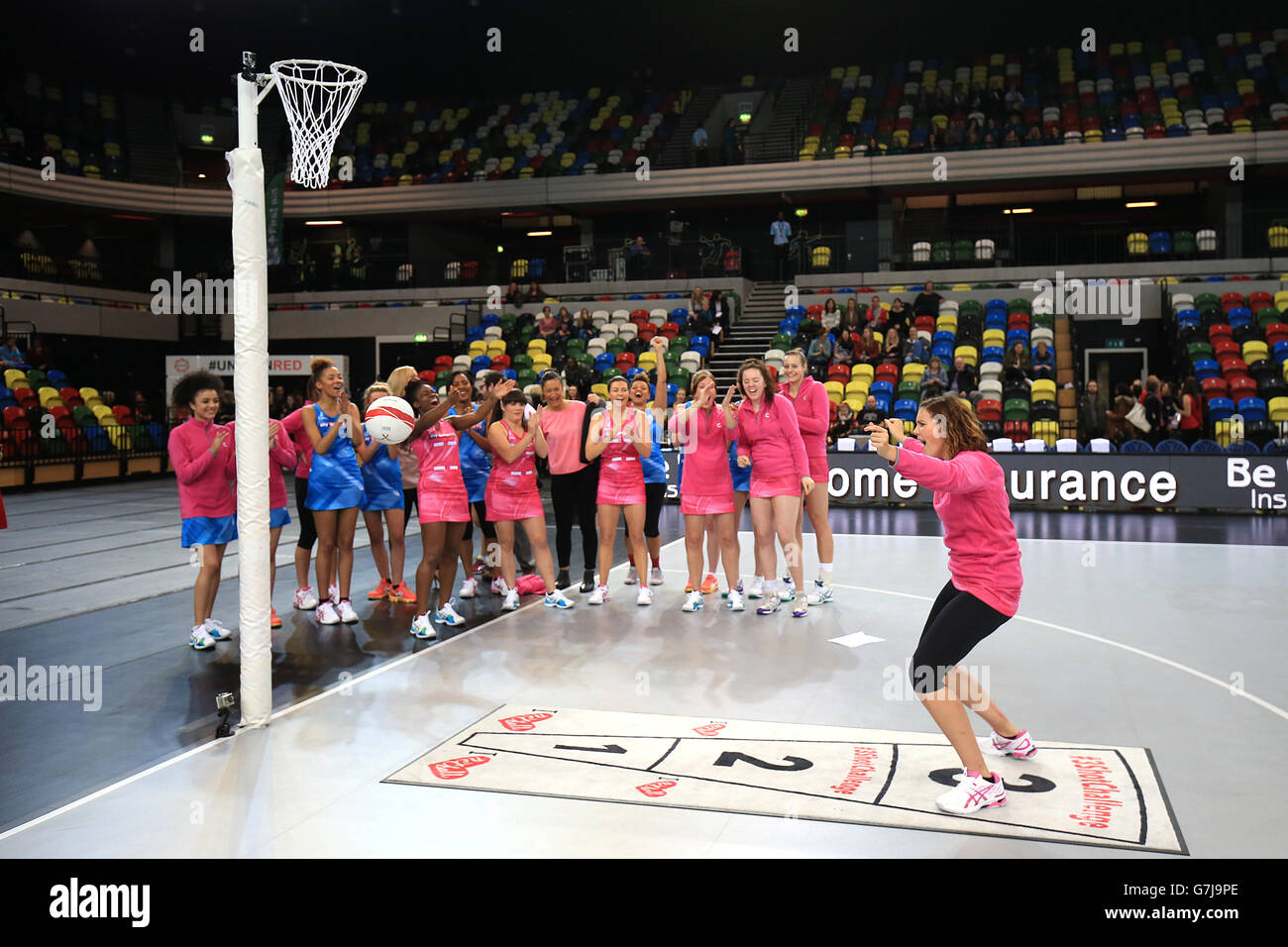 Netball - International Netball Series - England v Malawi - Copper Box ...