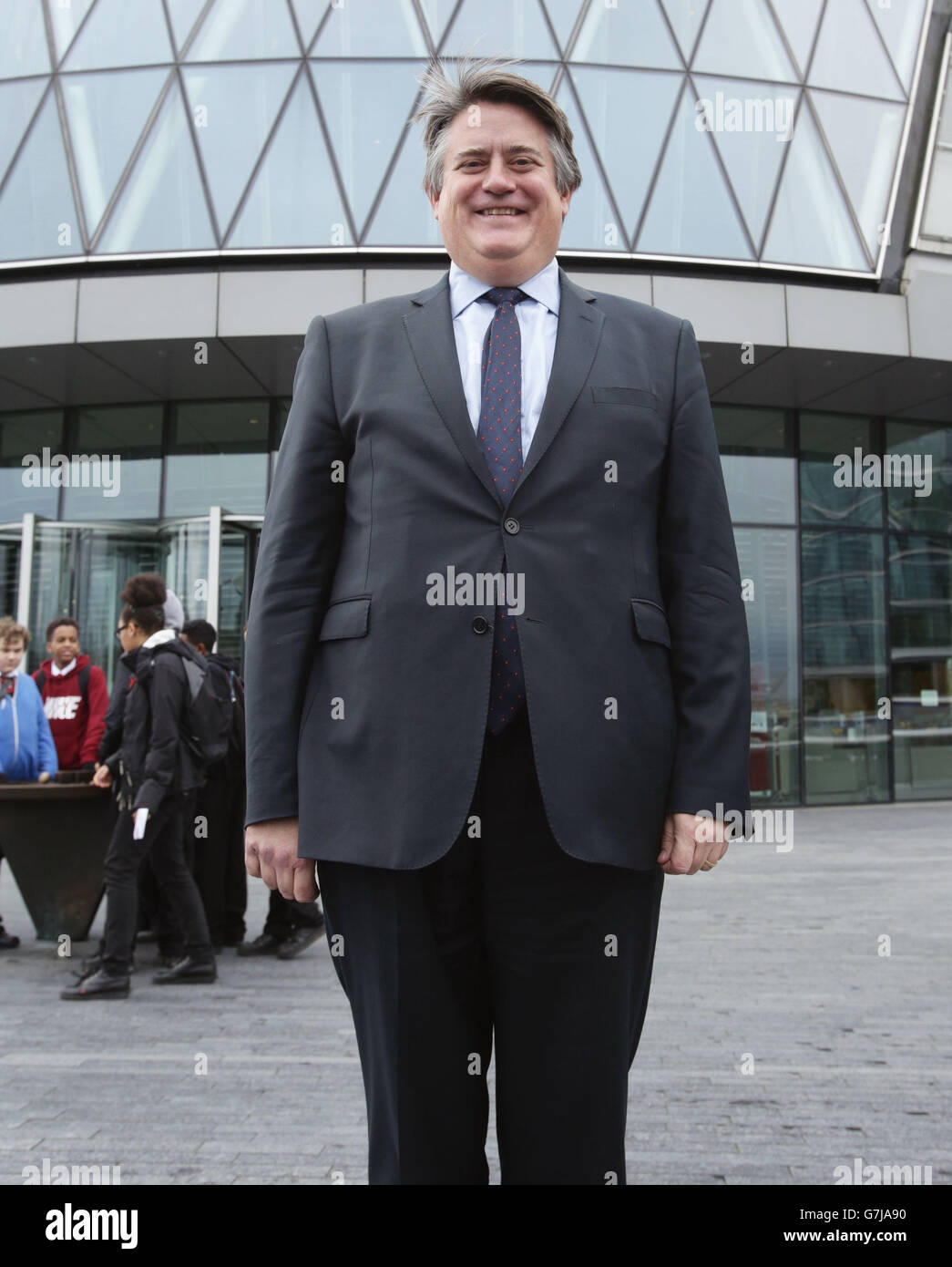 Deputy mayor for policing and crime Stephen Greenhalgh outside City ...