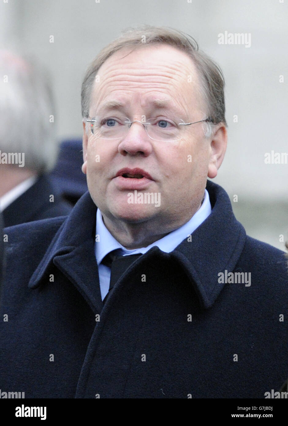 Lord rennard after the funeral of jeremy thorpe hi-res stock ...