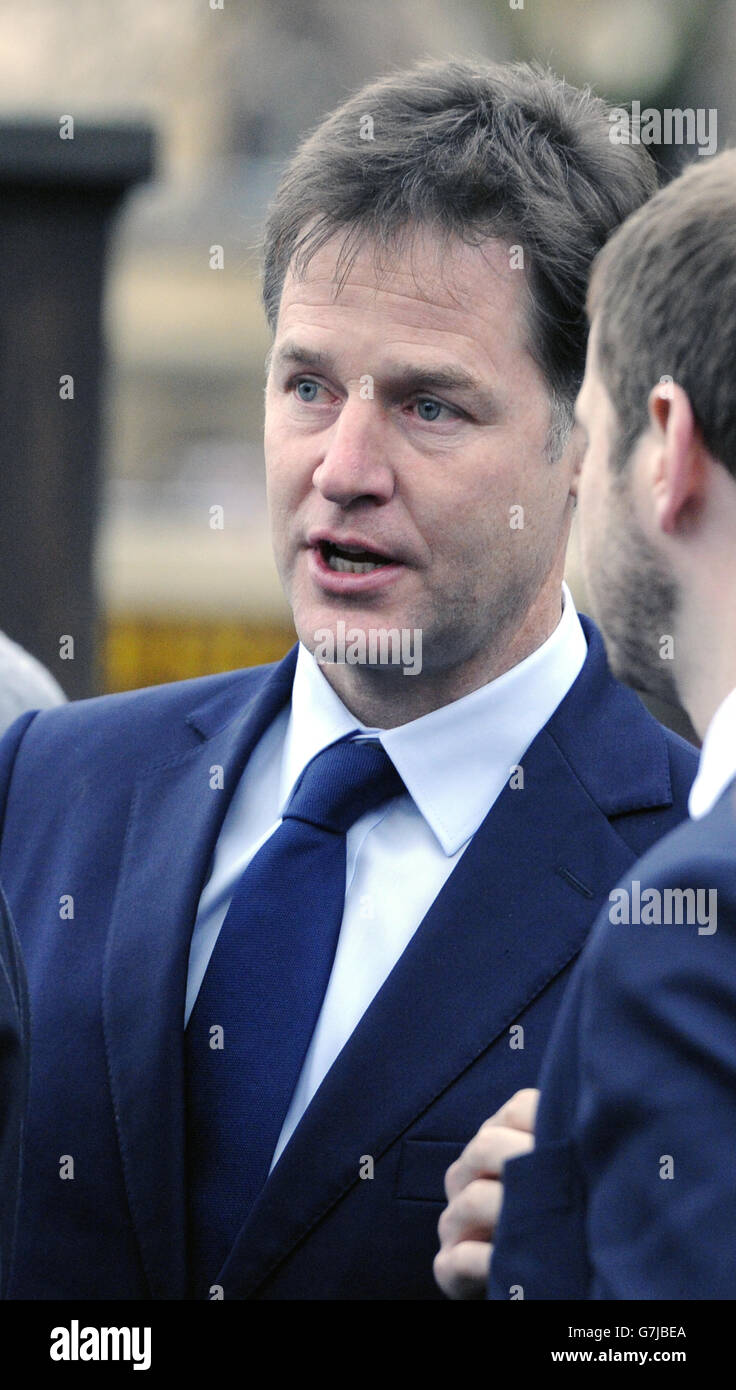 Jeremy Thorpe Funeral Stock Photo - Alamy