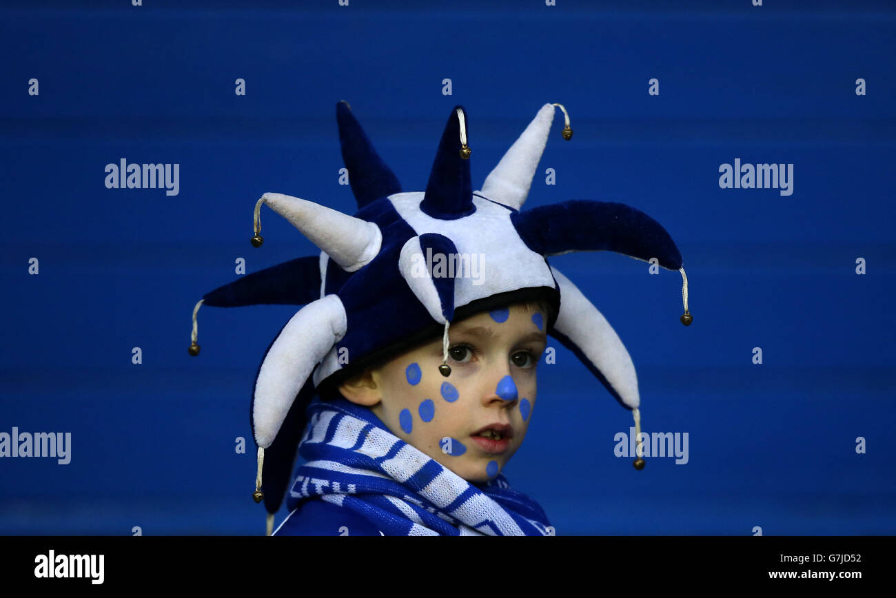 Football headshot head shot portrait jester hat hi-res stock ...