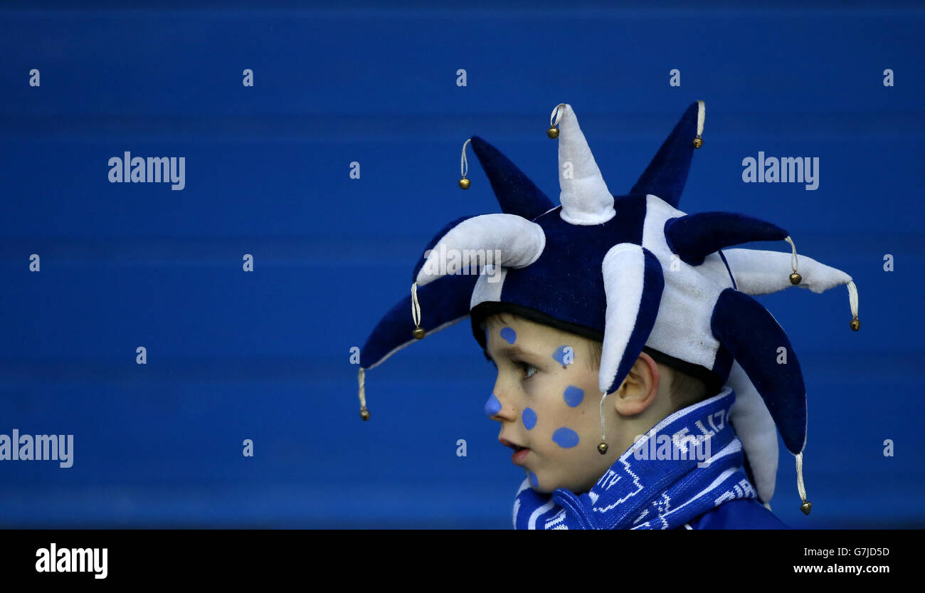 Football headshot head shot portrait jester hat hi-res stock ...