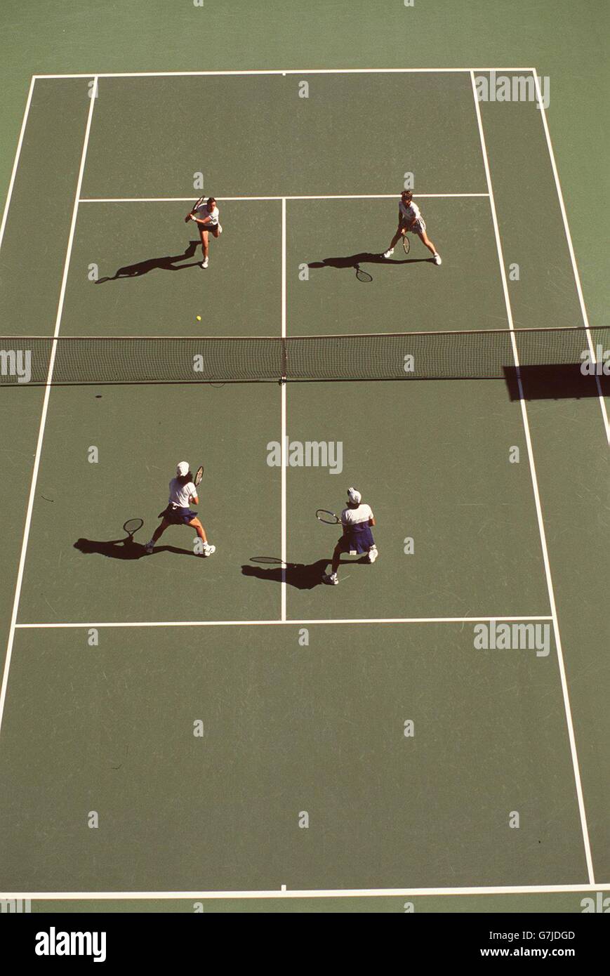 Tennis - Ford Australian Open. Womens Doubles Tennis Stock Photo - Alamy