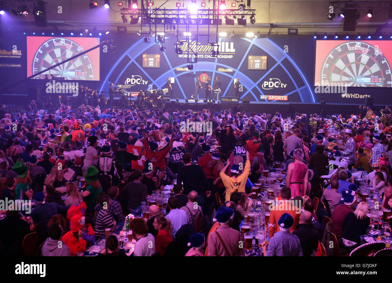 A general view during the William Hill World Darts Championship at ...