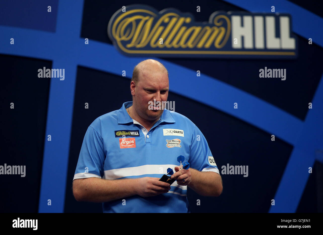 Vincent van der Voort after defeating Dean Winstanley during the ...