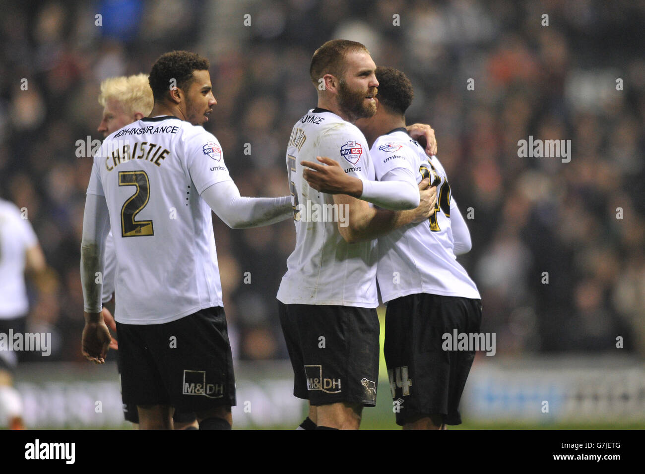 Derby countys jake buxton centre hi-res stock photography and images ...