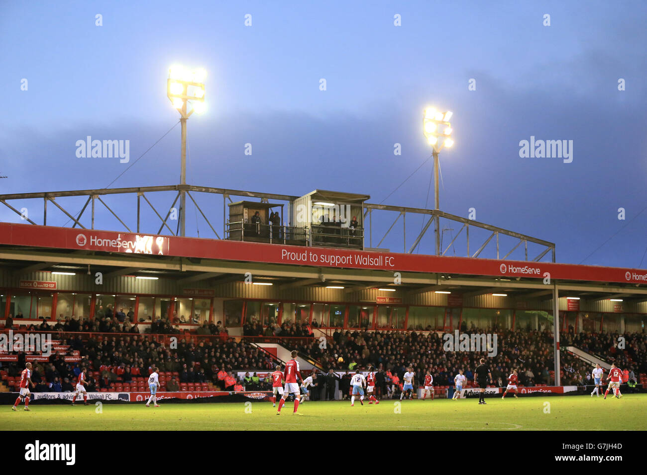 Walsall bescot stadium general view hi-res stock photography and images ...