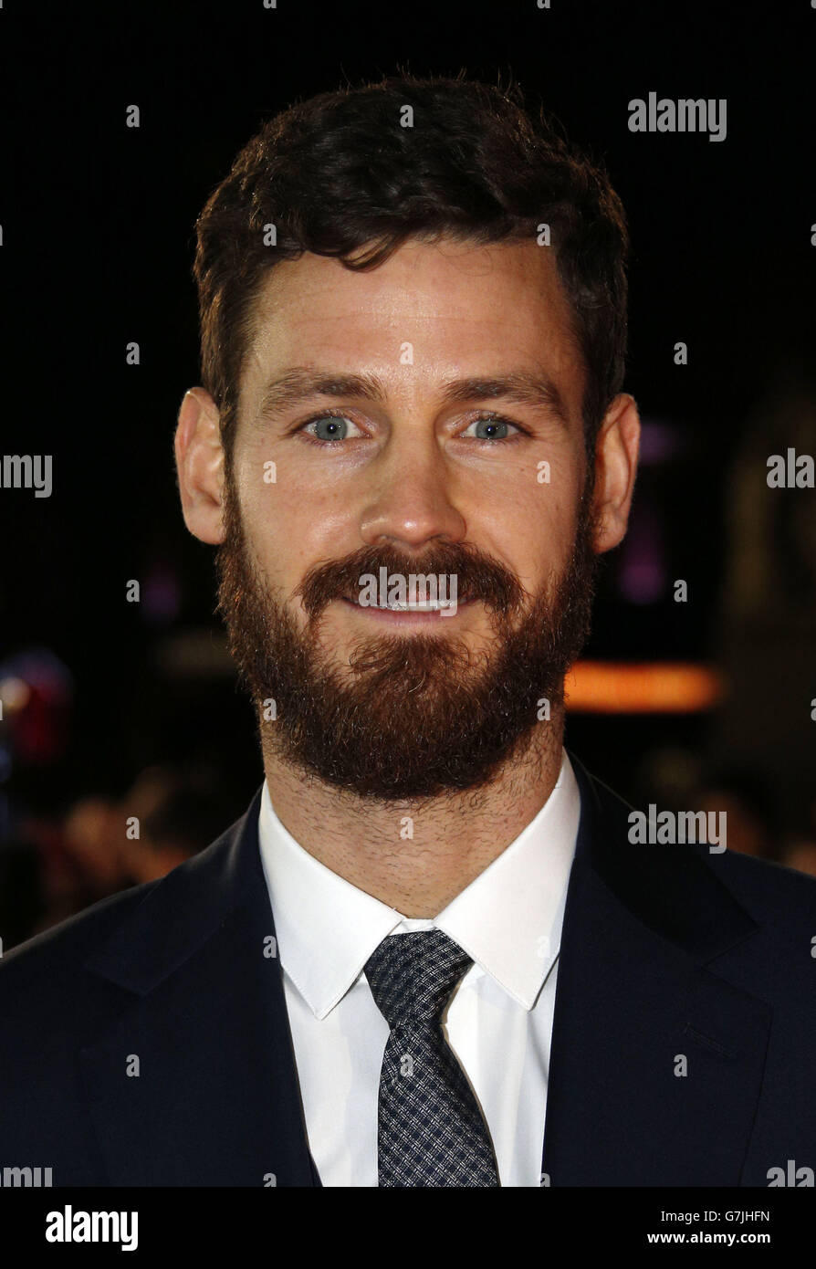 Henry Garrett attends the premiere of Testament of Youth at the Empire ...