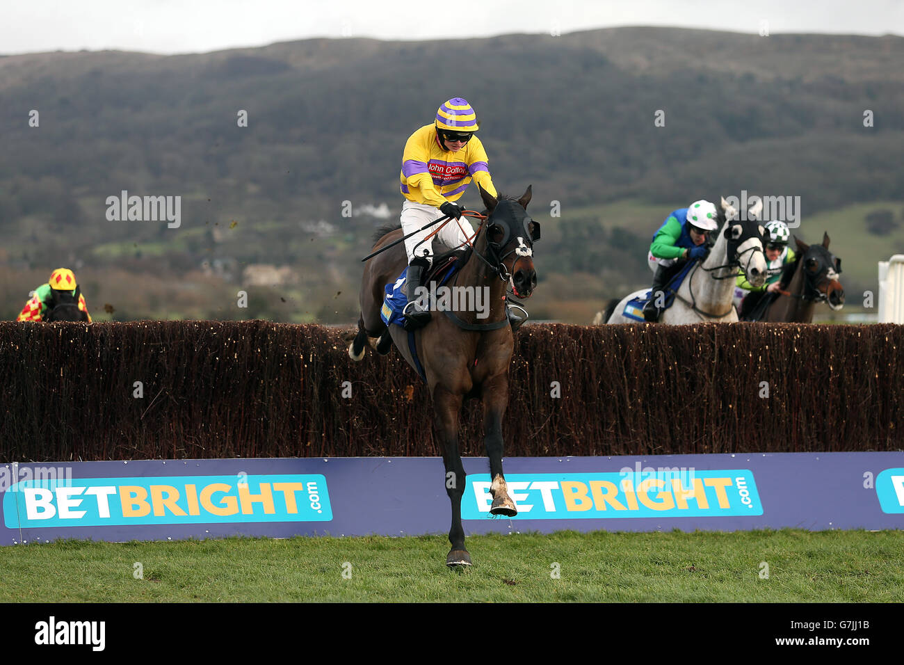 Jockey sean bowen on mon parrain hi-res stock photography and images ...