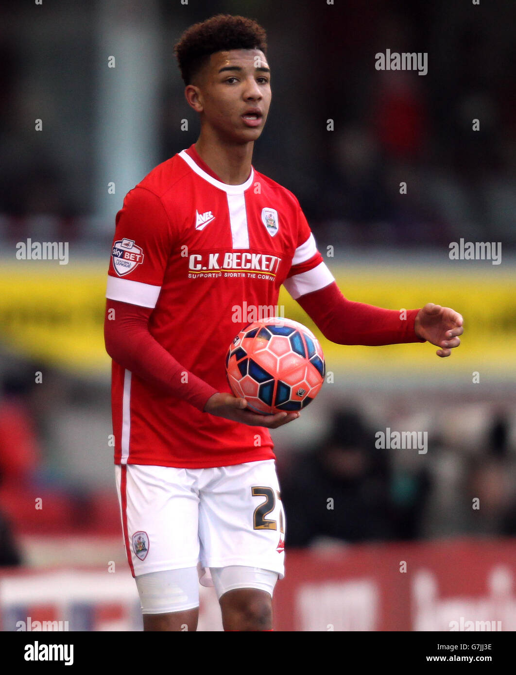 Soccer fa cup third round barnsley v middlesbrough oakwell hi-res stock ...