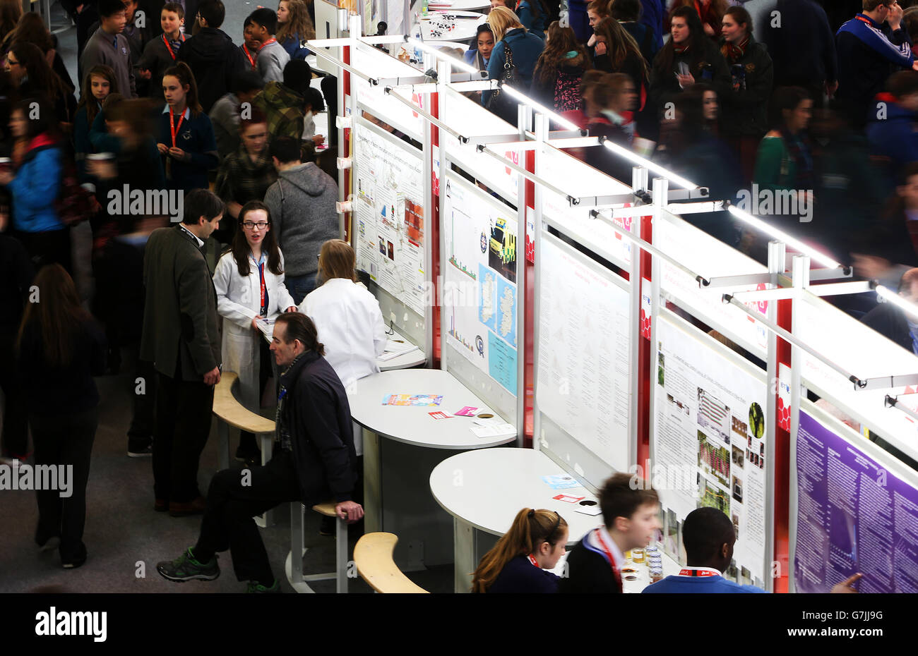 BT Young Scientist & Technology Exhibition Stock Photo - Alamy