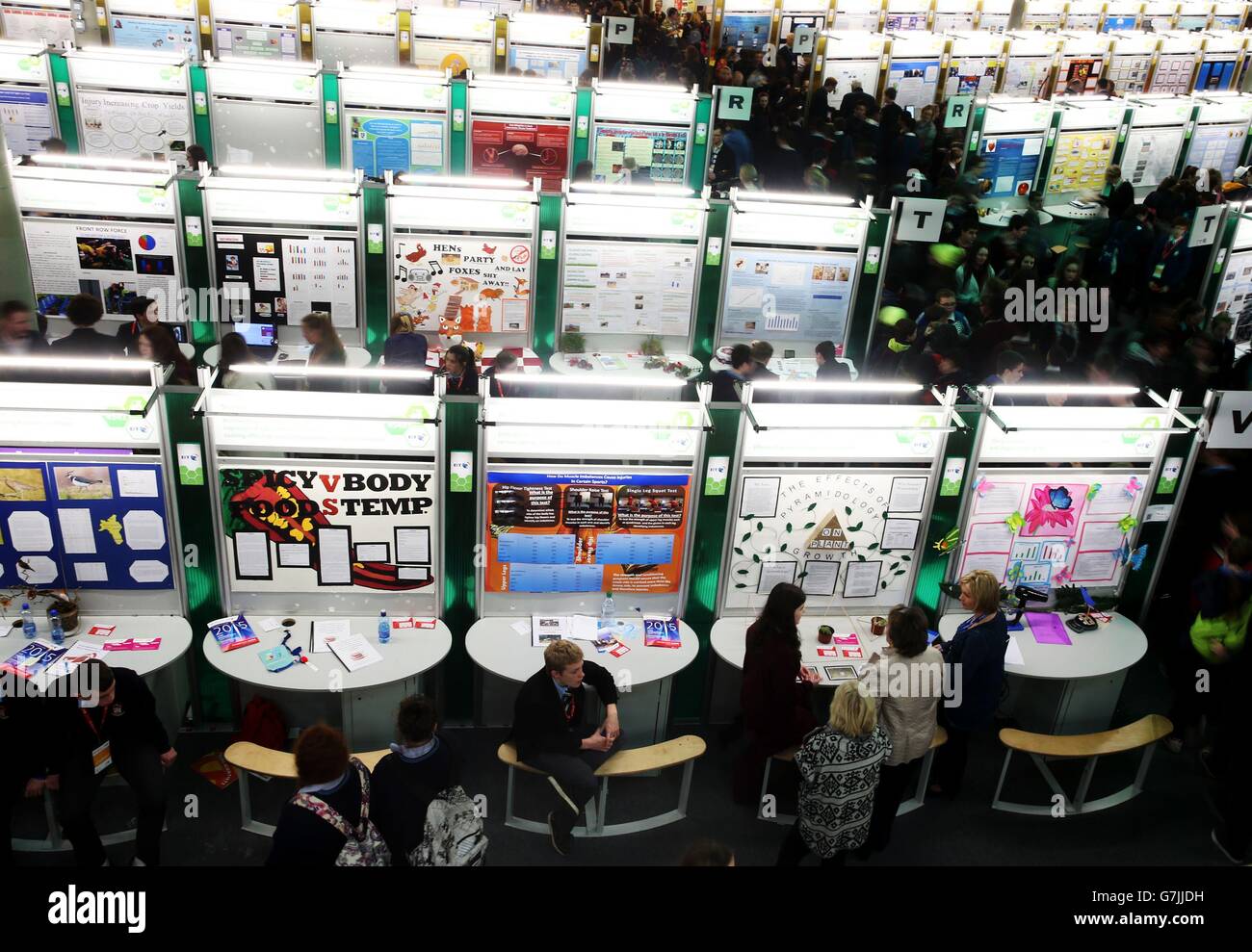 BT Young Scientist & Technology Exhibition Stock Photo - Alamy