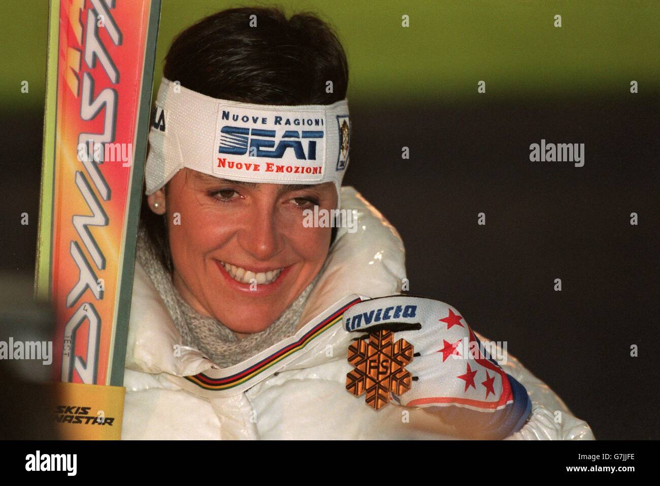 Italy womens giant slalom hi-res stock photography and images - Alamy
