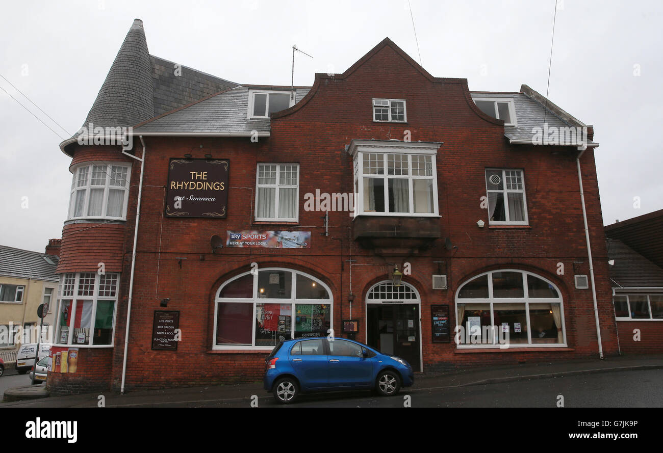 A general view of the Rhyddings Hotel in Swansea, Wales Stock Photo - Alamy