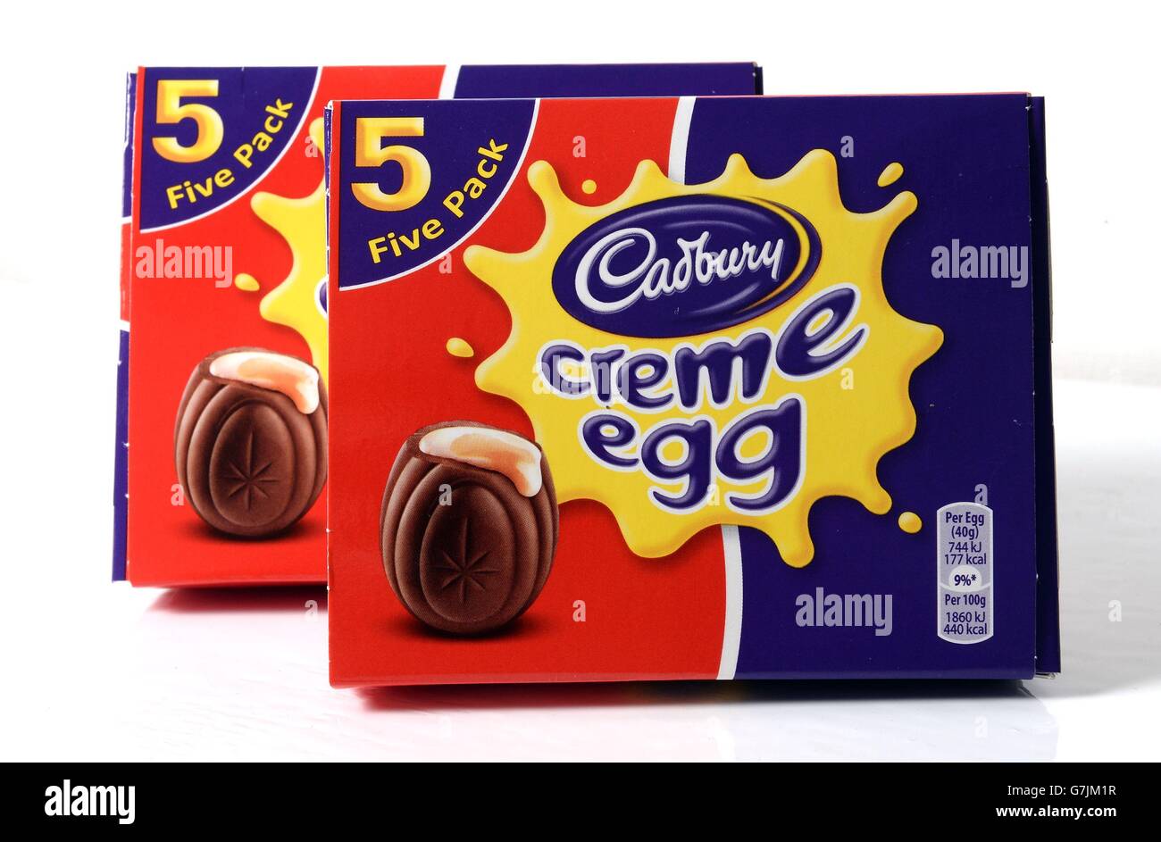 New Creme Eggs Stock Photo - Alamy