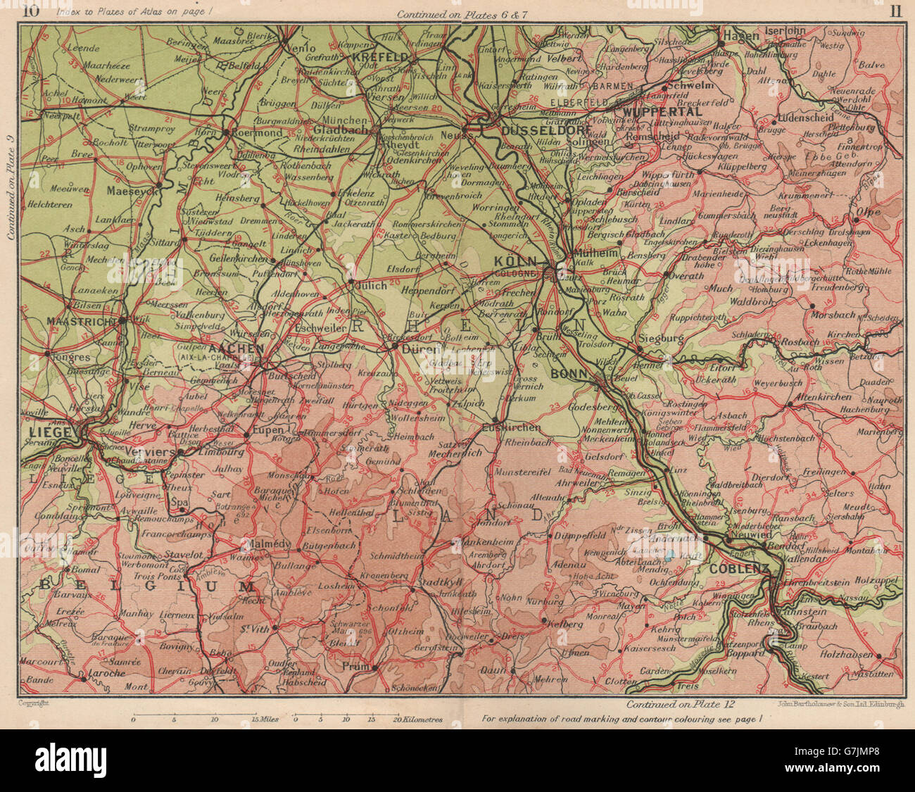 Map of aachen hi-res stock photography and images - Alamy