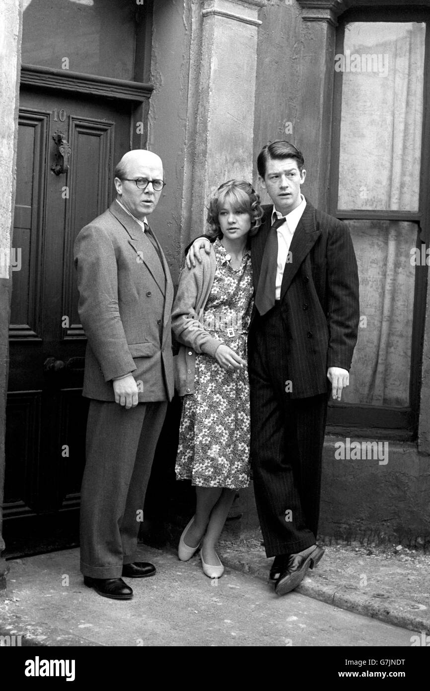 (l-r) Richard Attenborough, Judy Geeson and John Hurt, who star in the ...