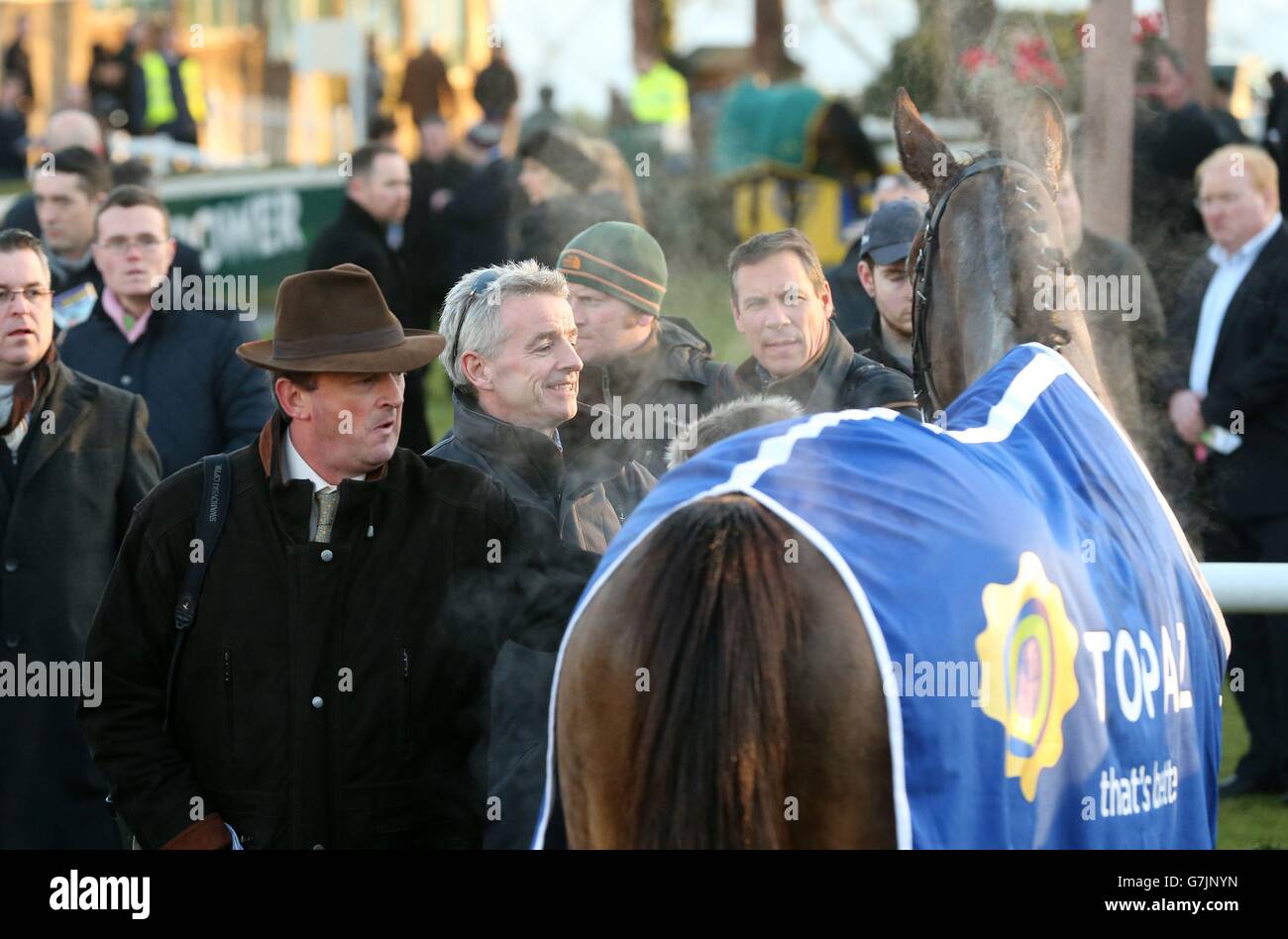 Eddie and Michael O'Leary (left and right) of Gigginstown House Stud ...