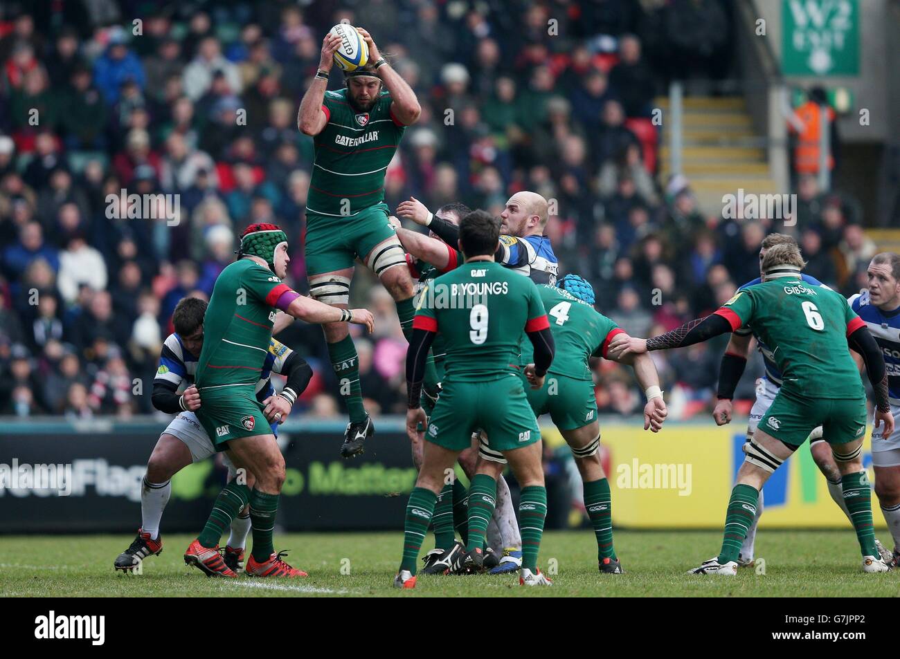 Rugby Union - Aviva Premiership - Leicester Tigers v Bath Rugby ...