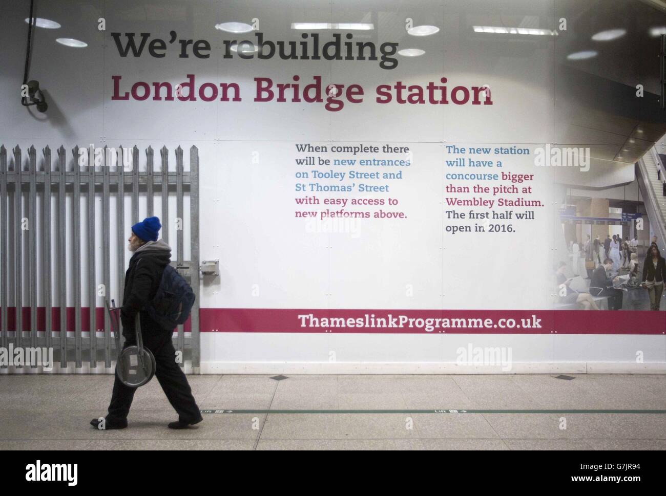 Thameslink rail project Stock Photo - Alamy