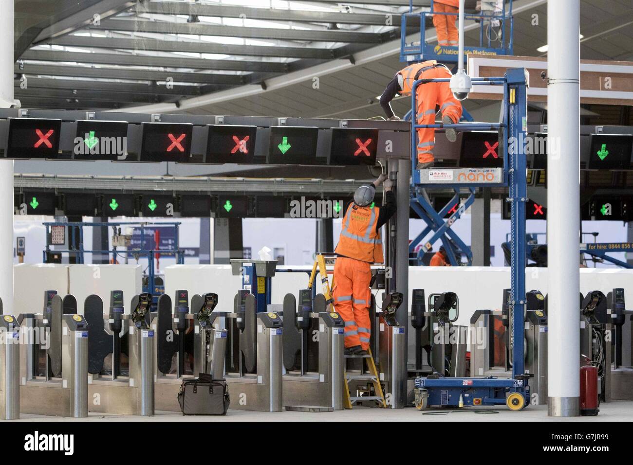 Thameslink rail project Stock Photo - Alamy