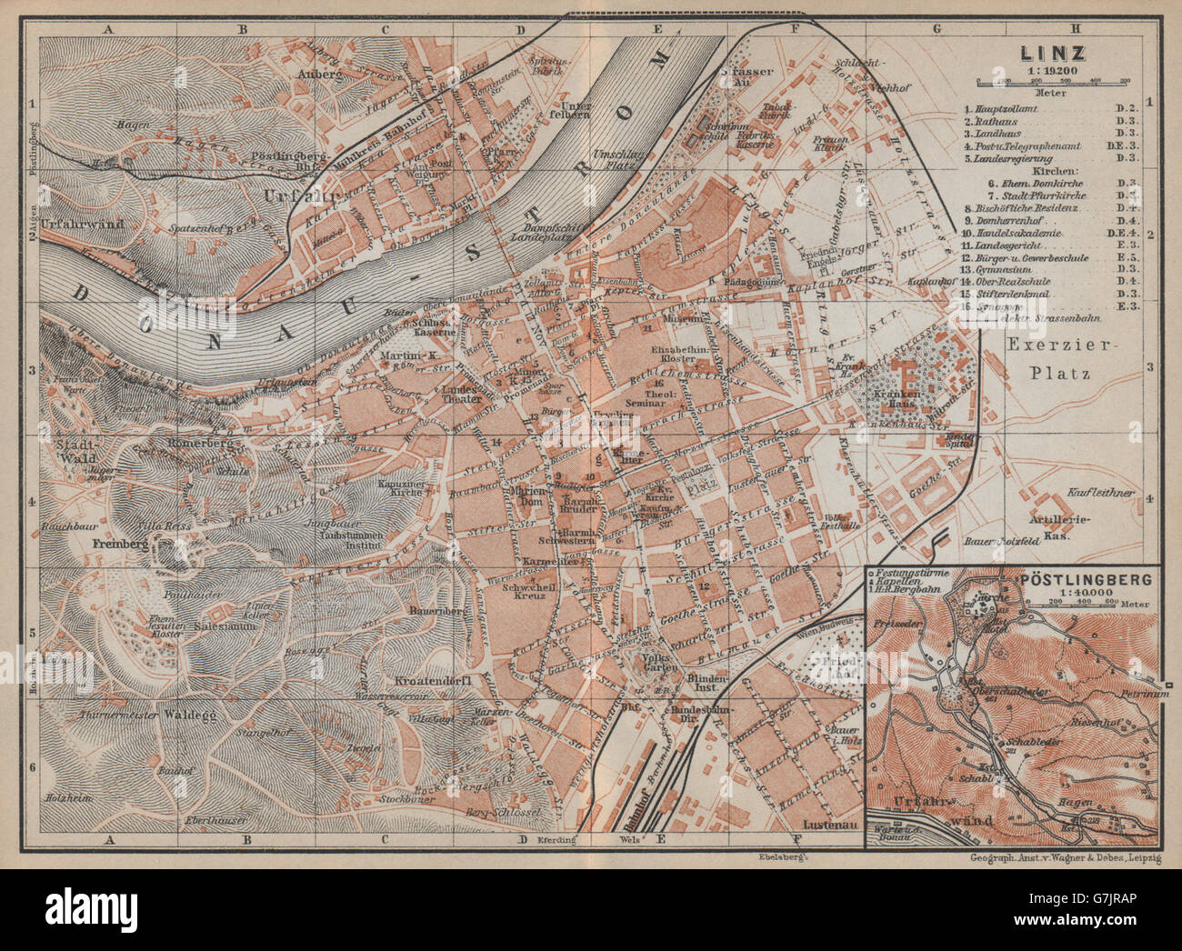 Map Of Linz High Resolution Stock Photography and Images - Alamy