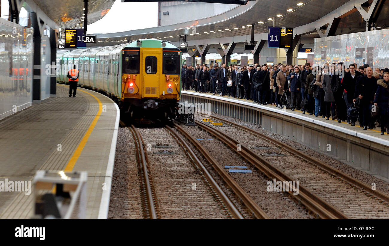 Thameslink rail project Stock Photo - Alamy