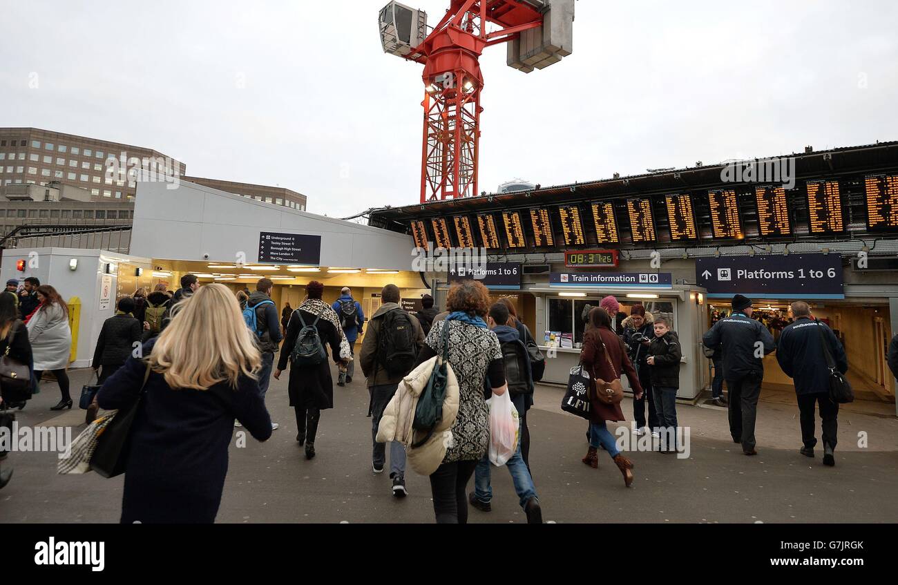 Thameslink rail project Stock Photo - Alamy