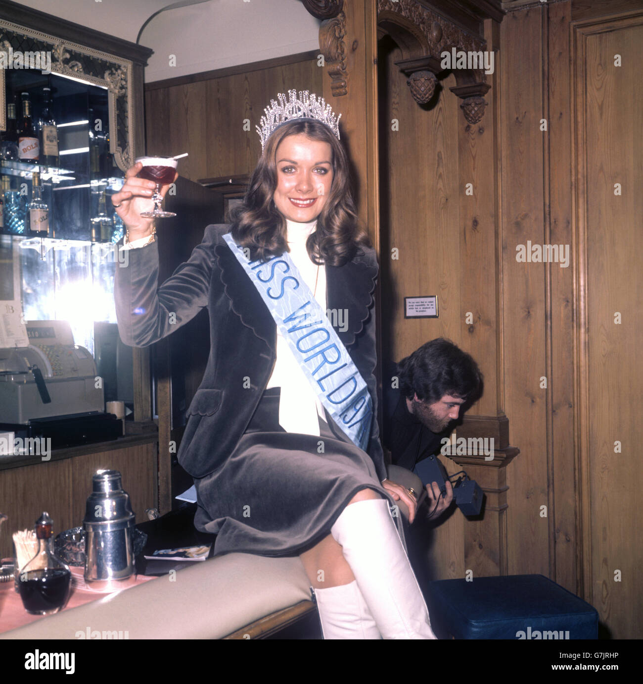 Miss world 1974 london hi-res stock photography and images - Alamy