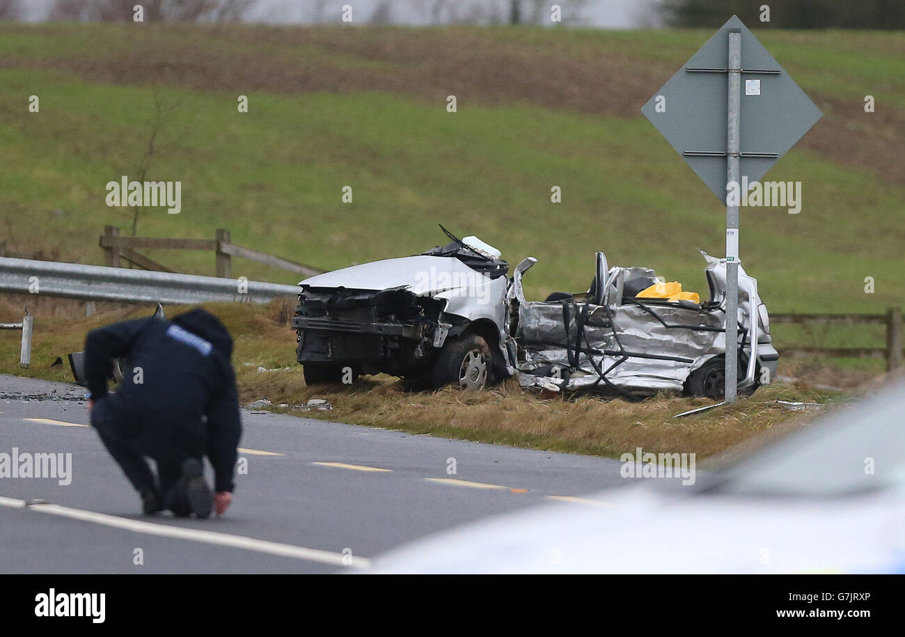 Car crash - Ireland Stock Photo - Alamy
