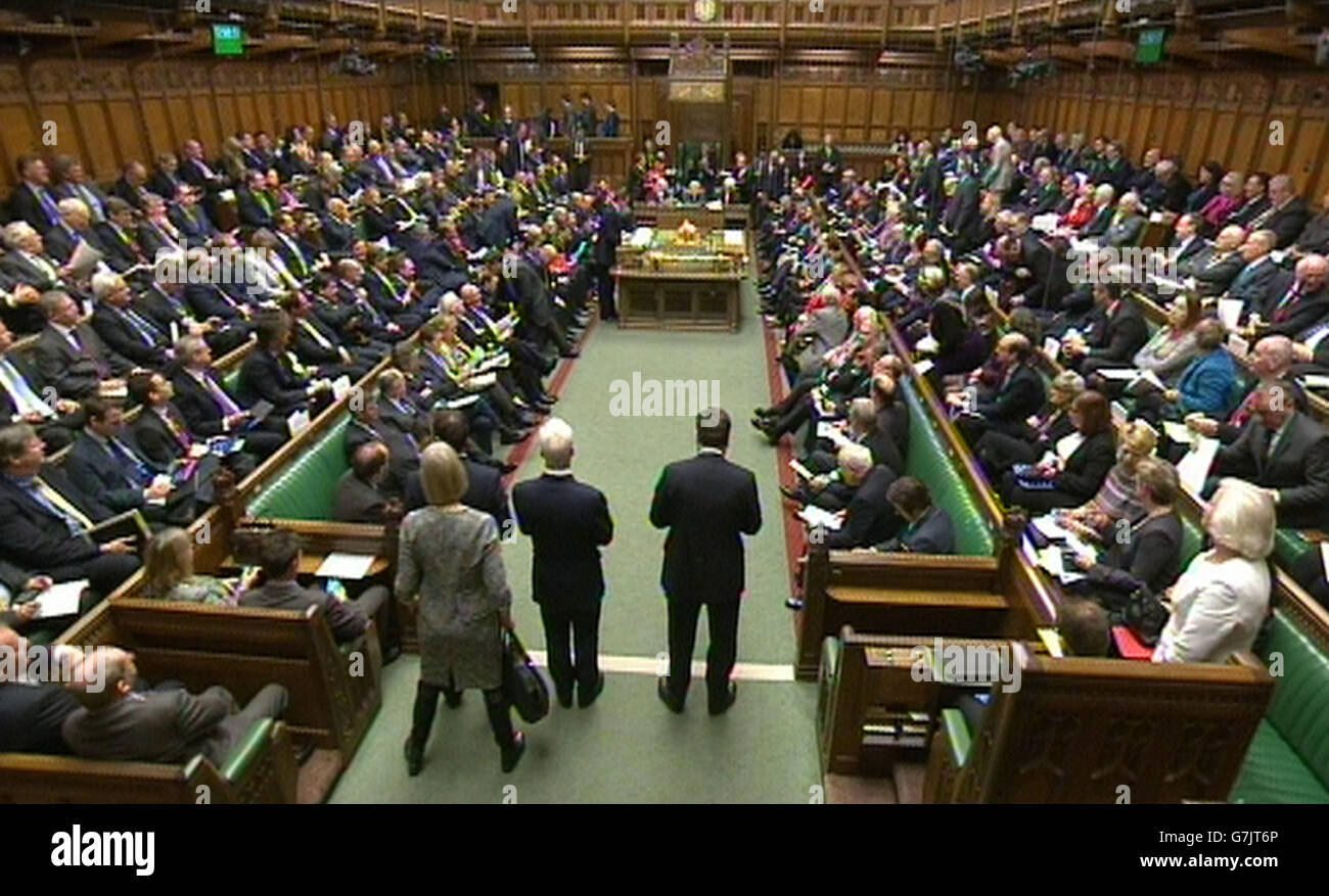 Prime Minister's Questions Stock Photo - Alamy