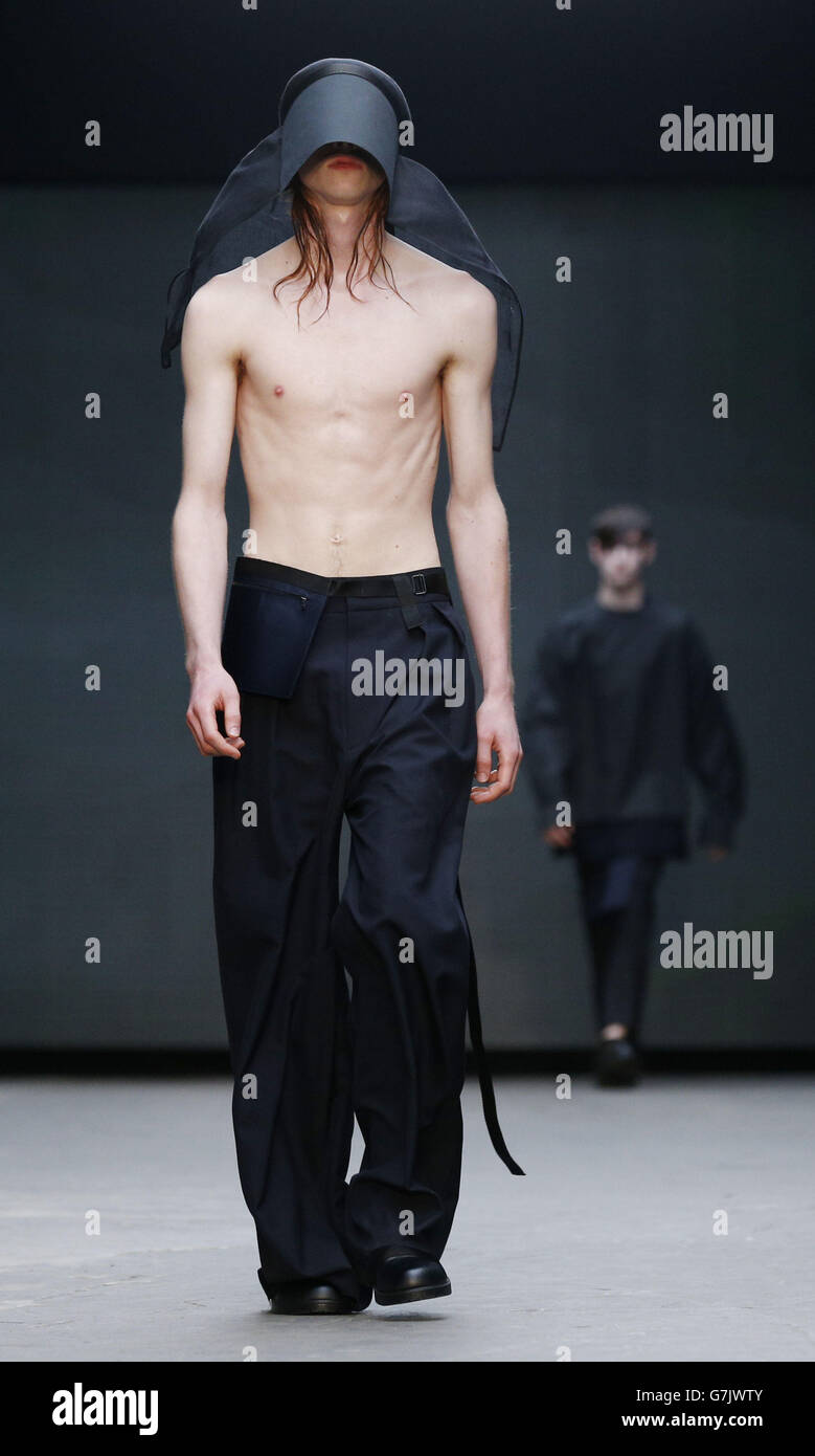 MAN Catwalk - London Collections: Men 2015 Stock Photo - Alamy
