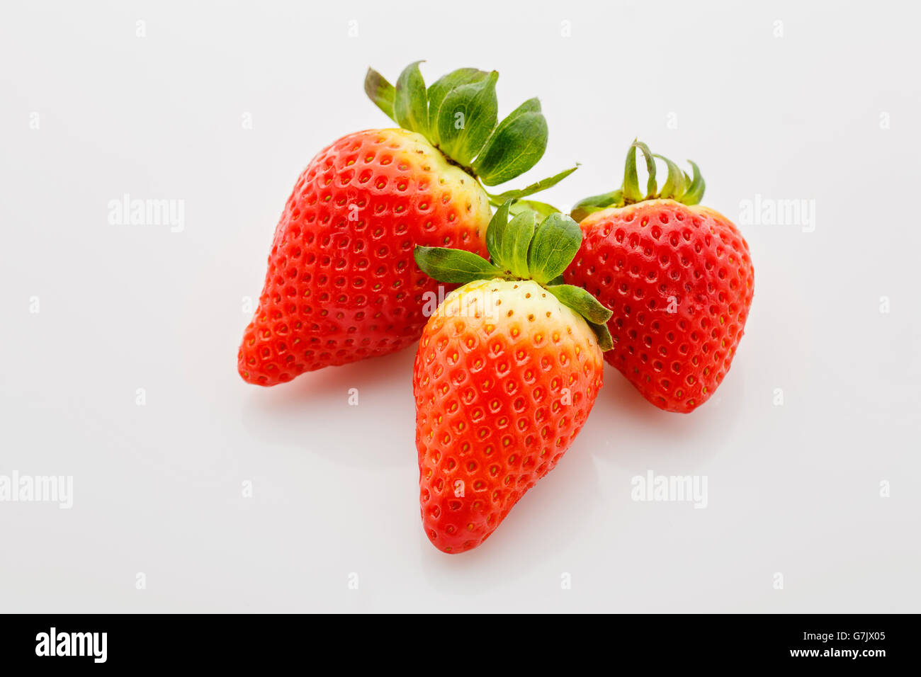 Closeup fully ripe strawberry hi-res stock photography and images - Alamy