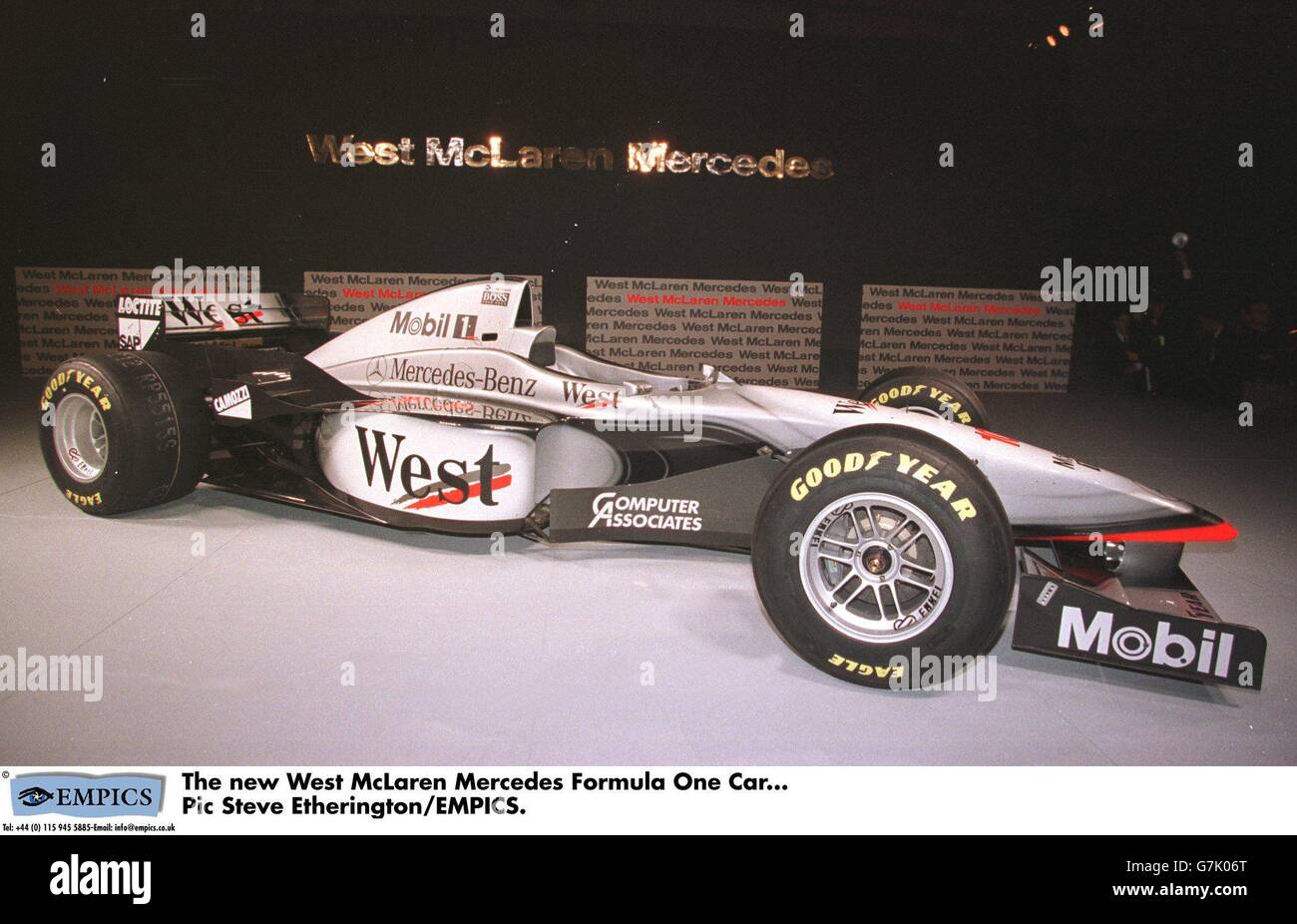 The new west mclaren mercedes formula one car hi-res stock photography and images - Alamy