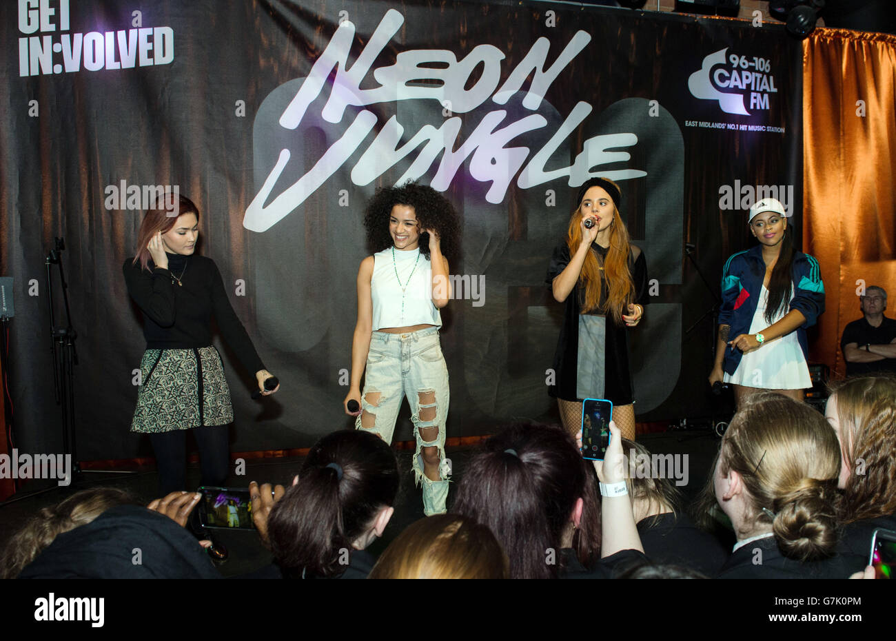 Neon Jungle perform an exclusive gig for Nottingham students with the ...