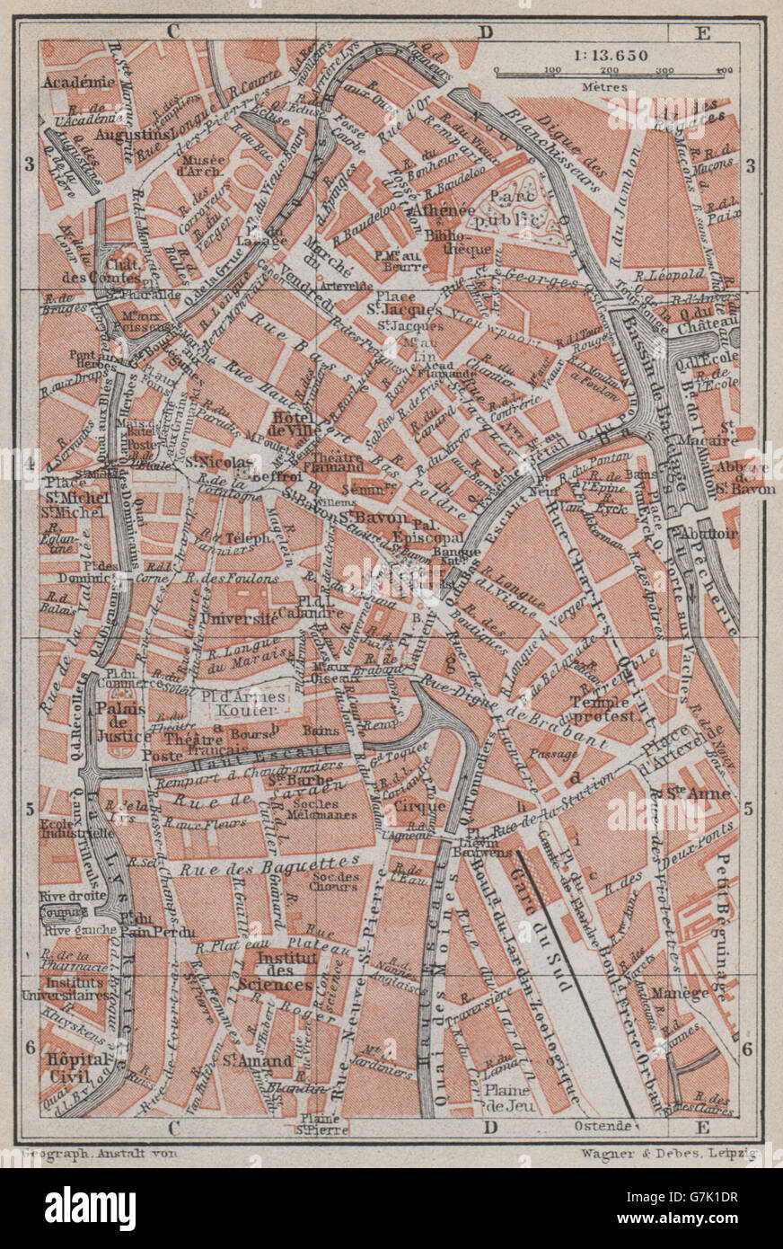 Grand centre map hi-res stock photography and images - Alamy