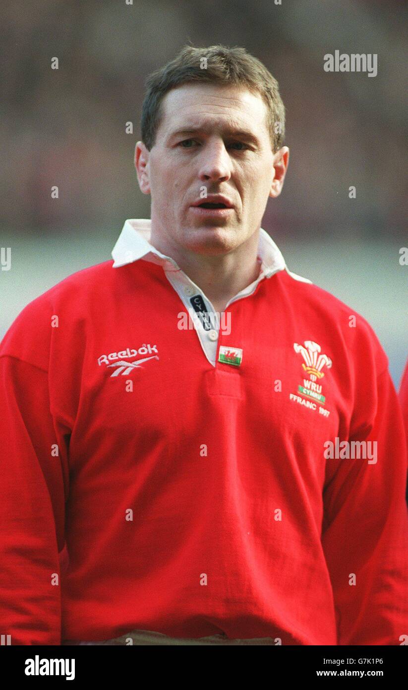 Rugby Union - Five Nations Championship - France v Wales. Allan Bateman ...