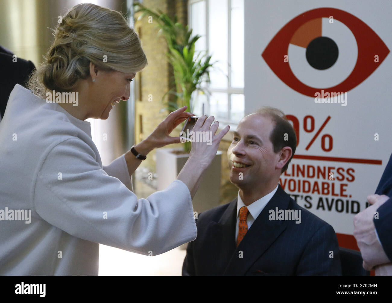 Sophie countess wessex and phone hi-res stock photography and images ...